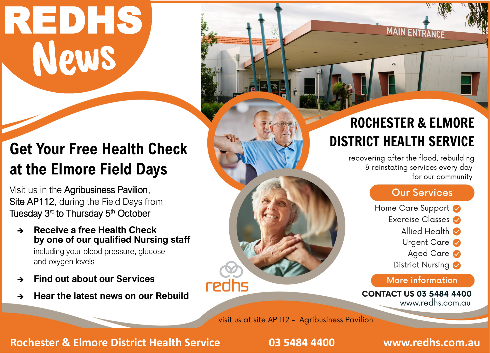 REDHS News – 1 October 2023 – REDHS