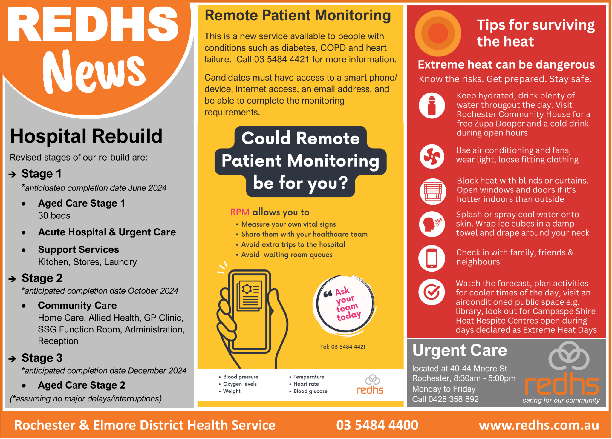 REDHS News – 2 January 2023 – REDHS