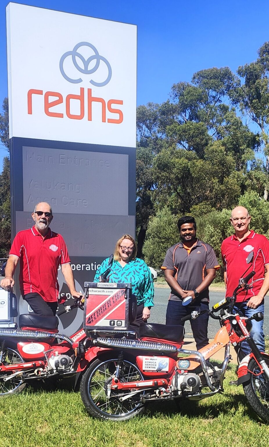 Postie bike riders to raise funds for REDHS – REDHS