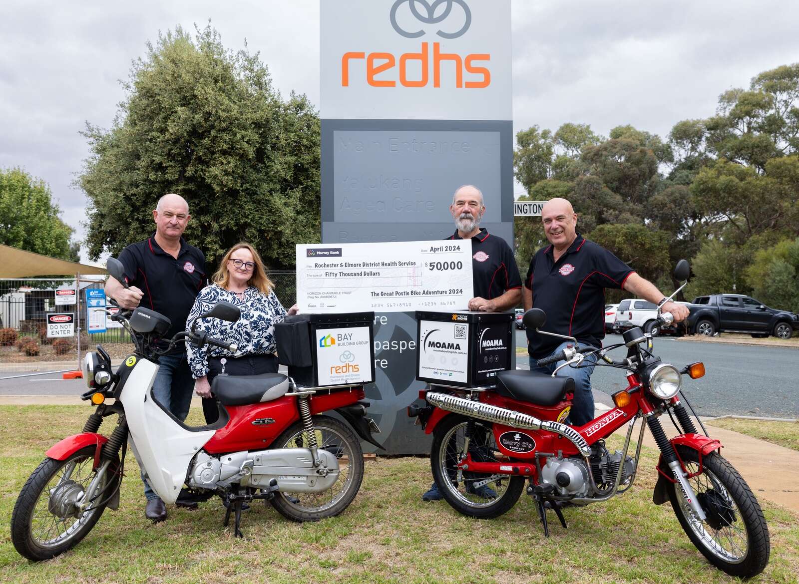 Thank you Postie Bike Riders! – REDHS